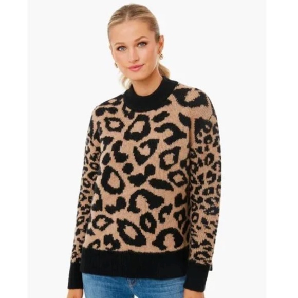 Tuckernuck | Sweaters | Tuckernuck Womens Leopard Siri Wool Blend ...